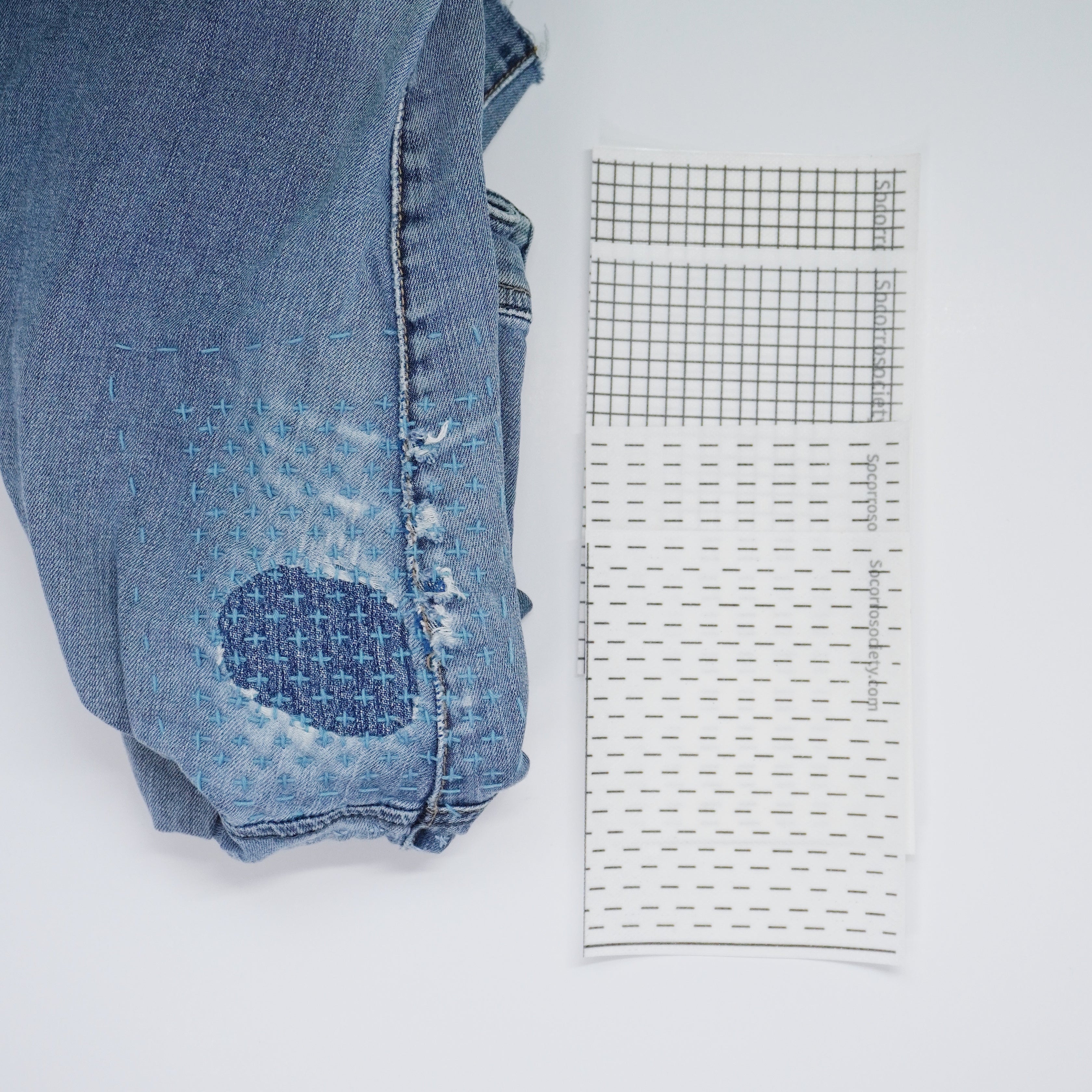 Visible Mending & Sashiko Inspired Patterns Starter Pack Bundle ...